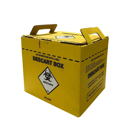 CONTENEDOR DE DESECHOS DESCARTEX DE 13 LITROS – SUMED S.R.L.